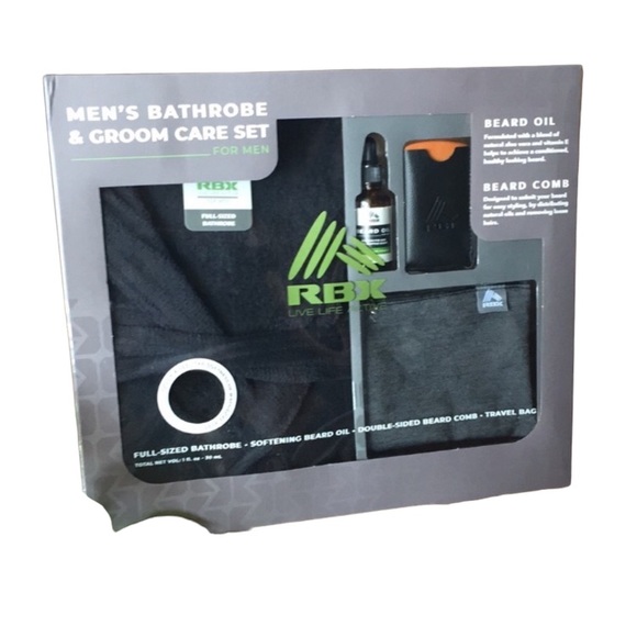 RBX | Accessories | Rbx Bathrobe And Grooming Set | Poshmark